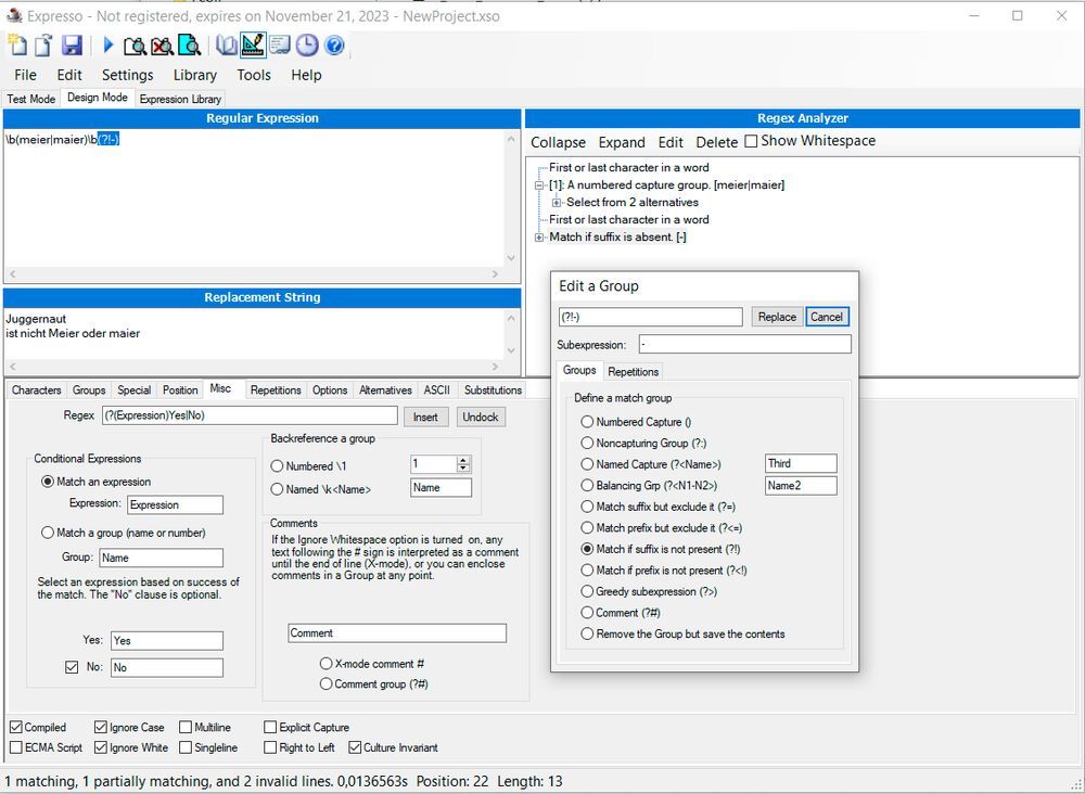Regular Expressions: Lernen, Entwickeln und Verifizieren