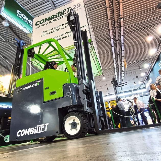 Combilift präsentiert innovativen Gegengewichtsstapler Combi-Cube