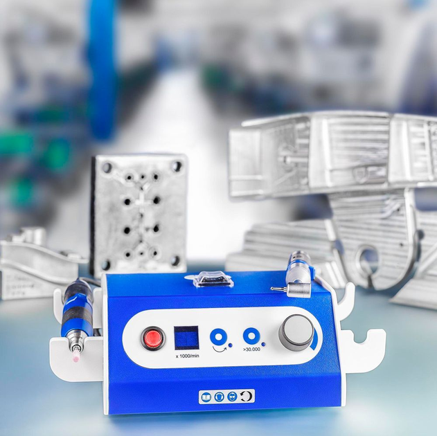 Powerful micro motor system for tool and mould making