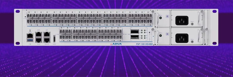 ADVA FSP 150 für RZ- und Metronetze