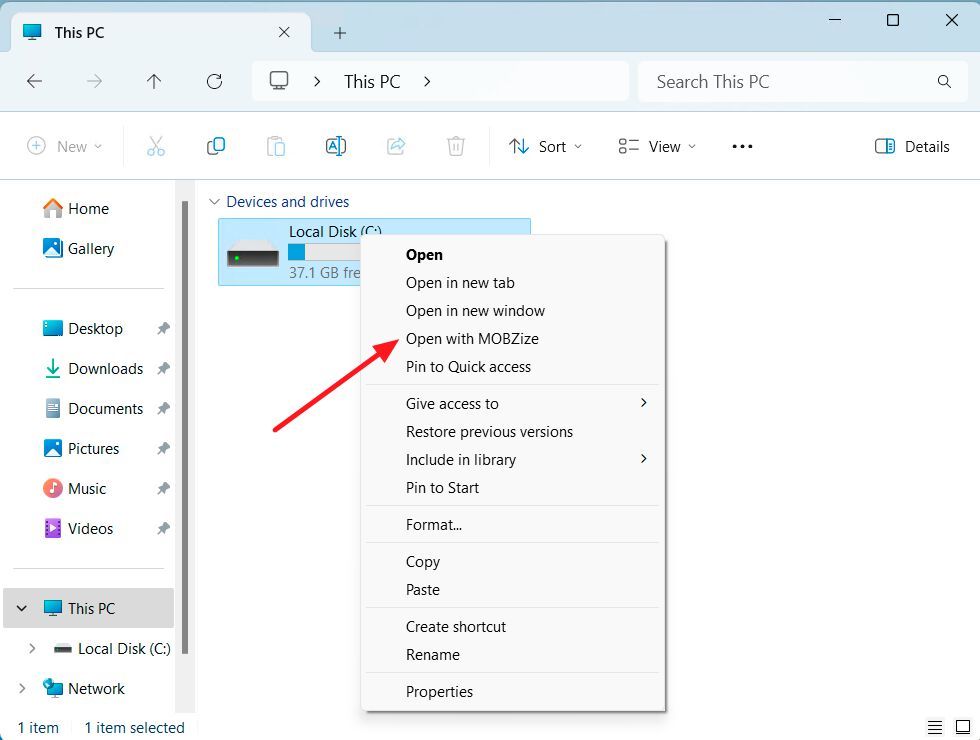 MOBZize: Speicherfresser in Windows finden und Verzeichnisse ...