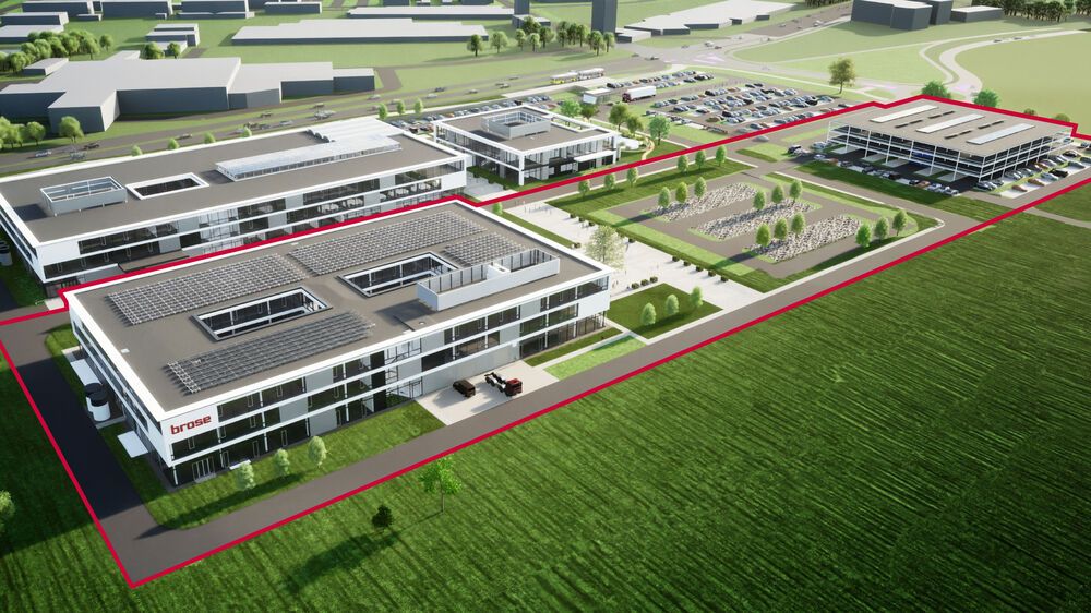 Brose baut Standort in Bamberg aus