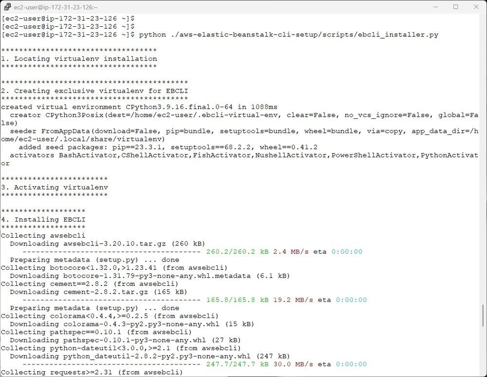 Erstellen eines GitHub-Workflows für die Node.js-App mit AWS Elastic Beanstalk