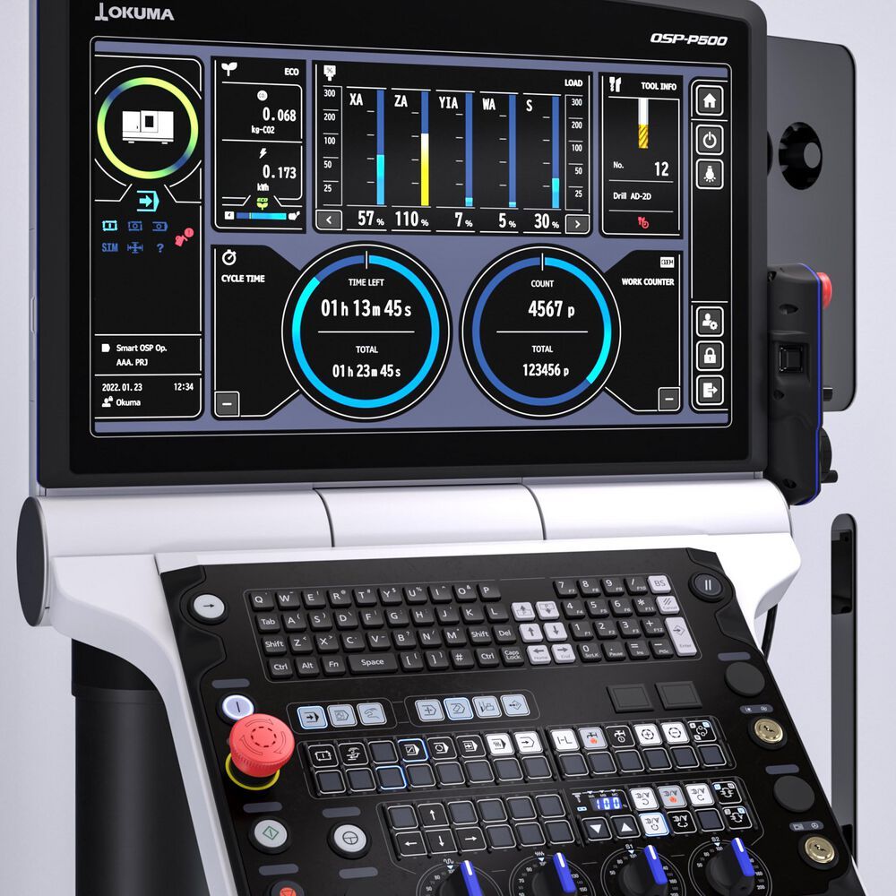 Okuma launches powerful machine control at EMO 2023