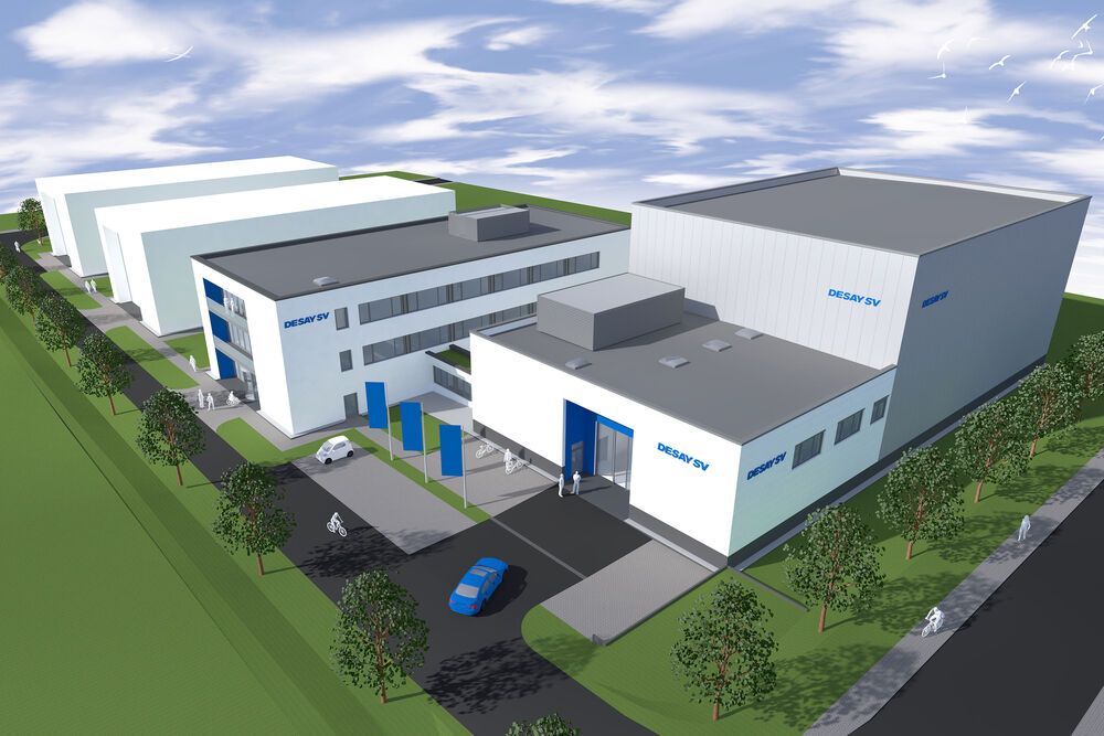 Desay SV Europe legt Grundstein für Antennenmesskammer || Bild 2 / 3