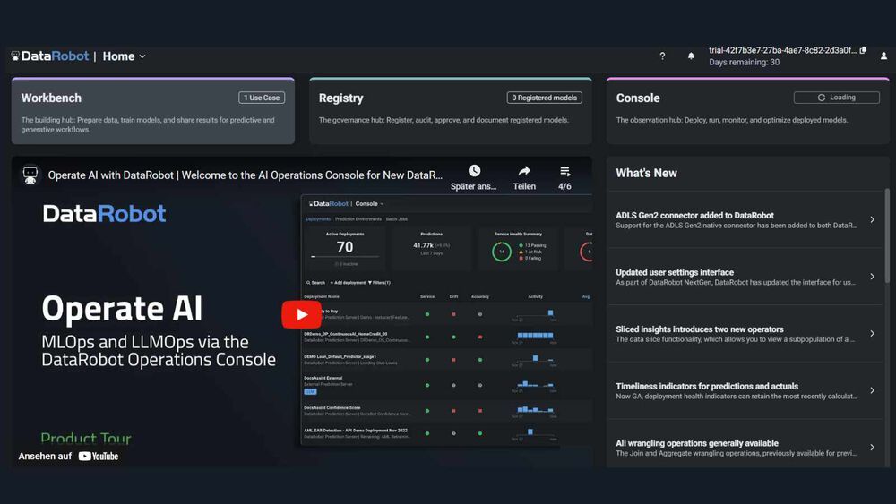DataRobot – die ML-Plattform für einen schnellen KI-Einstieg