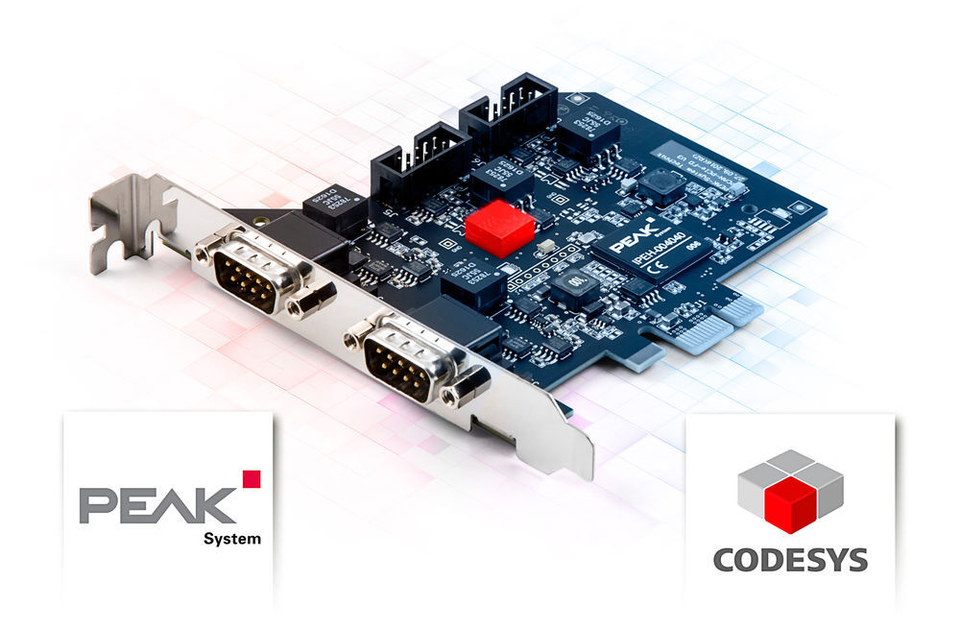 Codesys unterstützt mehr CAN- und CAN-FD-Interfaces