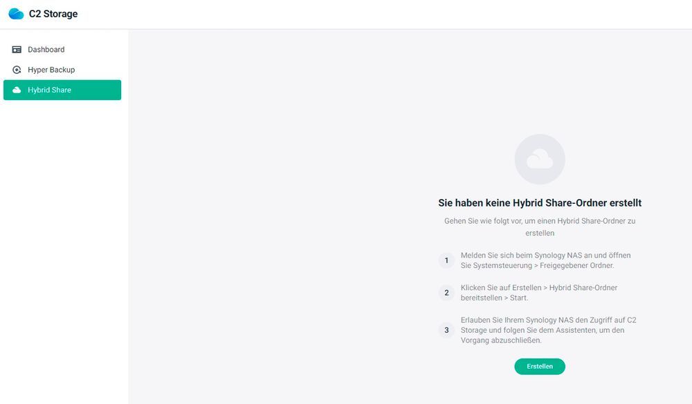 Hybrid Shares: Hybride Cloud mit Synology-NAS, Teil 1 || Bild 1 / 9
