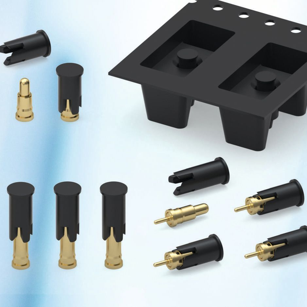 Diskrete Federkontakte für die automatische Bestückung