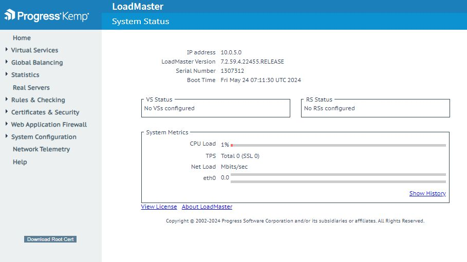 Kemp LoadMaster Free: Kostenloser Loadbalancer und Reverse Proxy