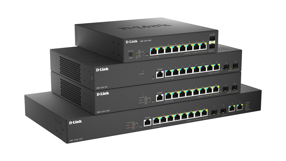 Neue D-Link Switches für leistungs­starke Netzwerke