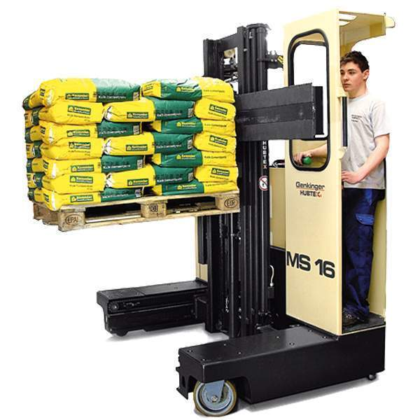 Wendige Mehrwege-Seitenstapler für den Innen- und Außeneinsatz