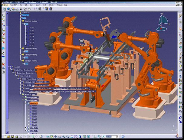 STIHL nutzt DELMIA Process Engineer zur Optimierung ihrer Planungsprozesse
