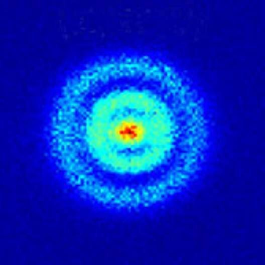 Quantenmikroskop schießt Bild der Elektronenbahn eines Wasserstoffatoms