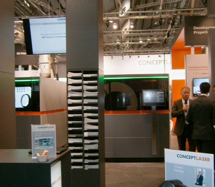 Die AM Factory feiert Premiere bei Concept Laser