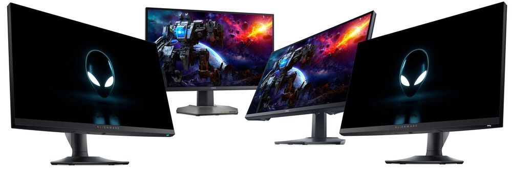 Monitor-Quartett für PC-Gamer