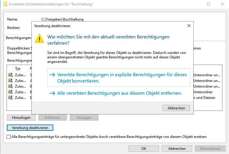 Active Directory als Basis für Benutzer und Gruppen verwenden || Bild 6 / 8