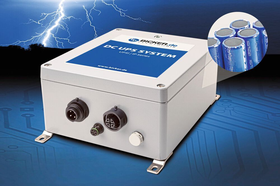 Robuste DC-USV mit wartungsfreien Longlife-Supercaps