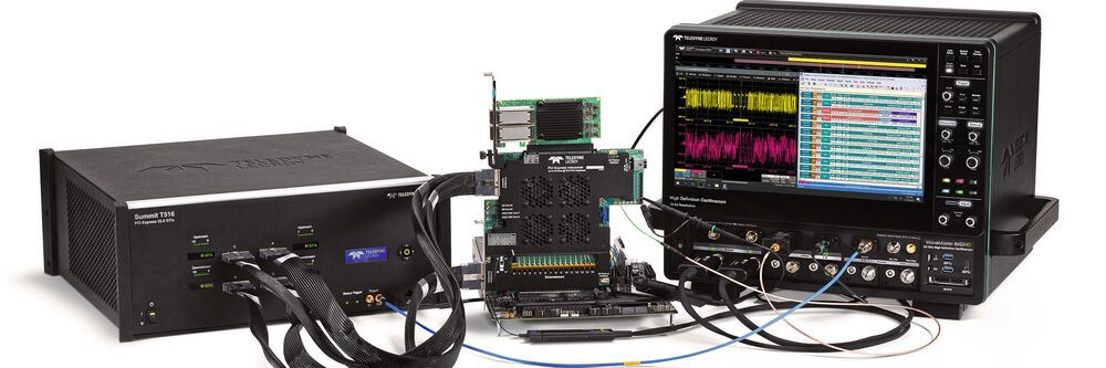 WaveMaster 8000HD - Präzise Messgeräte für PCIe 6.0 und USB-C