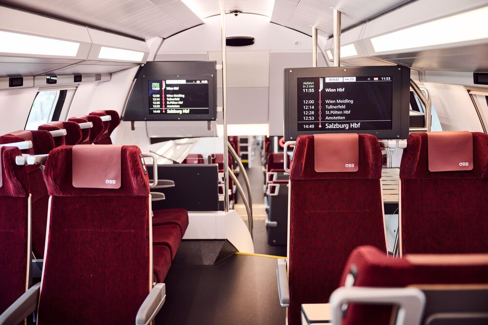 Der neue Railjet ist ein Doppeldecker