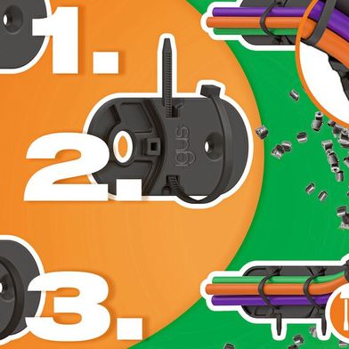 Application rapide des colliers de serrages résistants aux vibrations