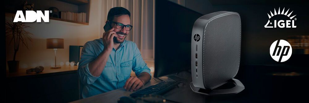 Exzellente Technik-Symbiose: HP t640 IGEL Edition bei der ADN