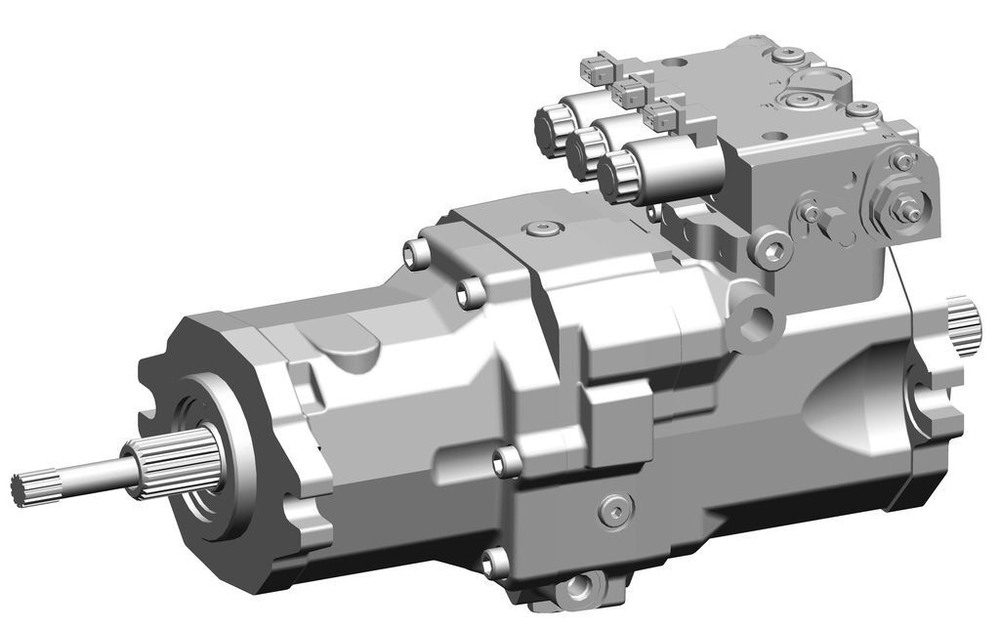 Hydrostatische Traktorantriebe in Inline-Bauweise