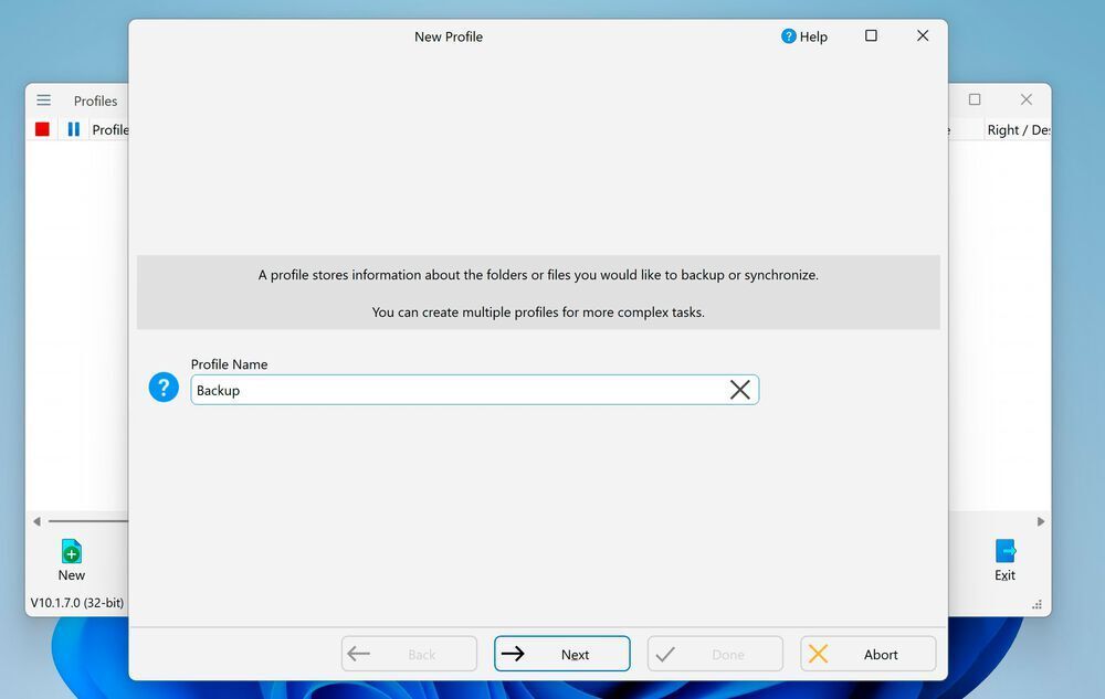 SyncBackFree: Tool für Backup und Synchronisierung || Bild 1 / 4