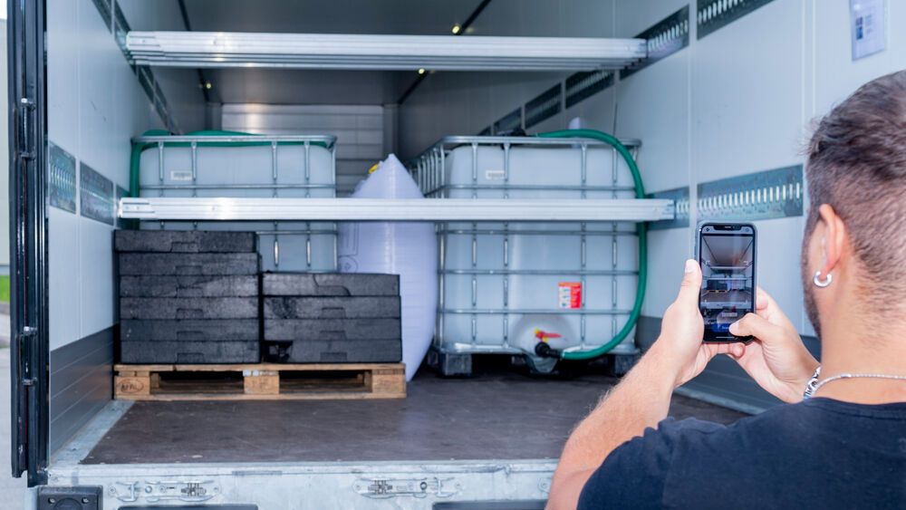 Continental entwickelt Laderaum-App für Lkw