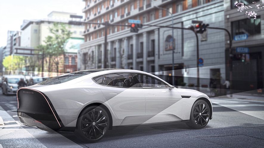 Wireless communication through special glass in cars: Japanese ...