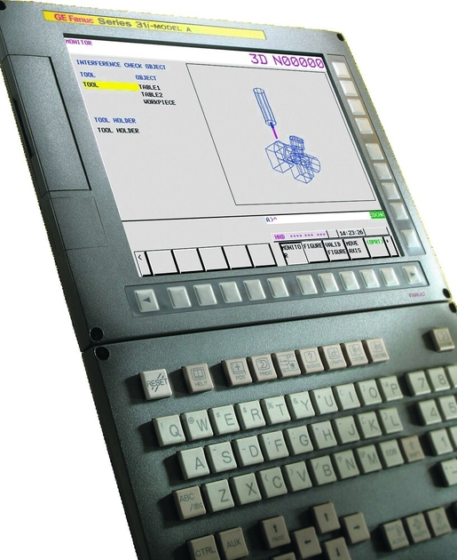 CNC mit 3D Interference Check vermeidet Zusammenstöße