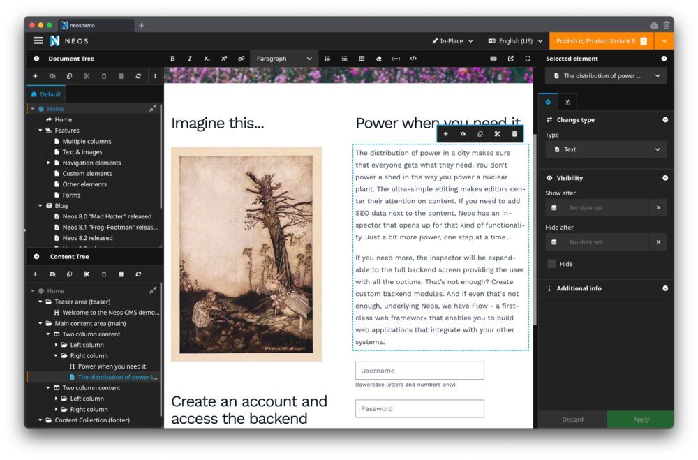 Neos: CMS auf Open-Source-Basis