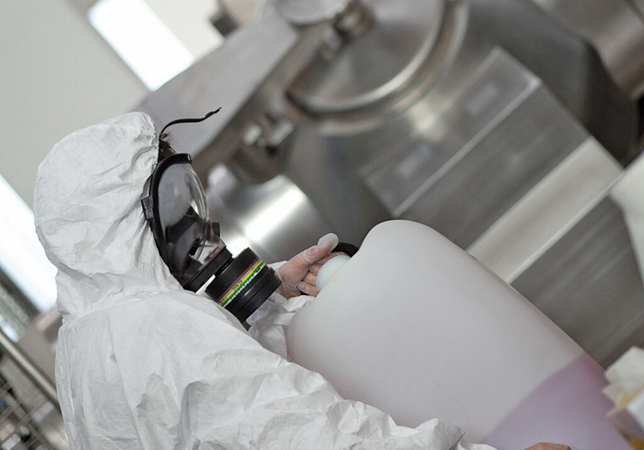 Powdering While Drying