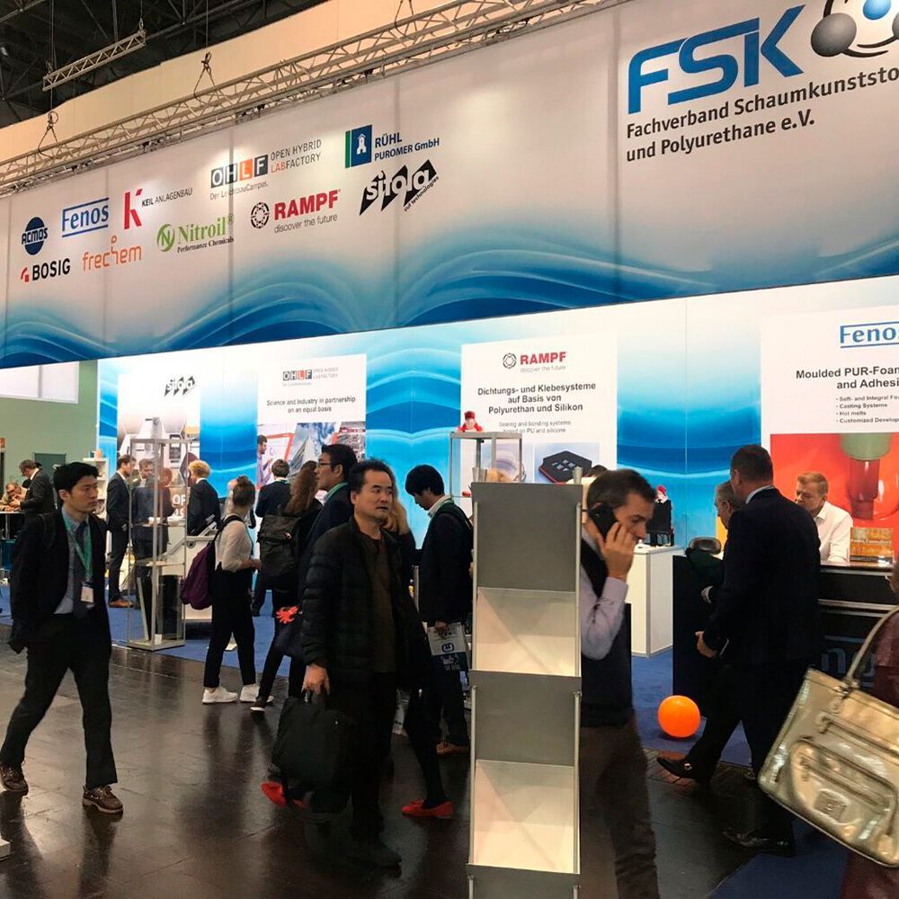 Foam plastics and polyurethanes: FSK with joint stand at K 2022