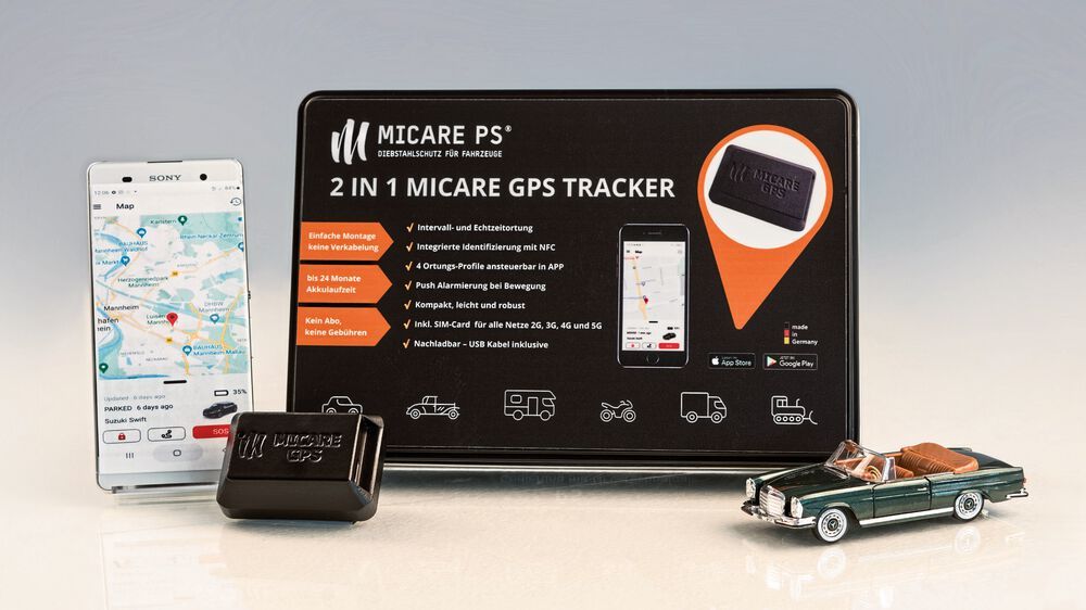Der GPS-Tracker speziell für Oldtimer