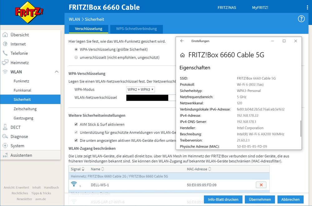 AVM FRITZ!Box 6660 Cable im Praxistest || Bild 35 / 41