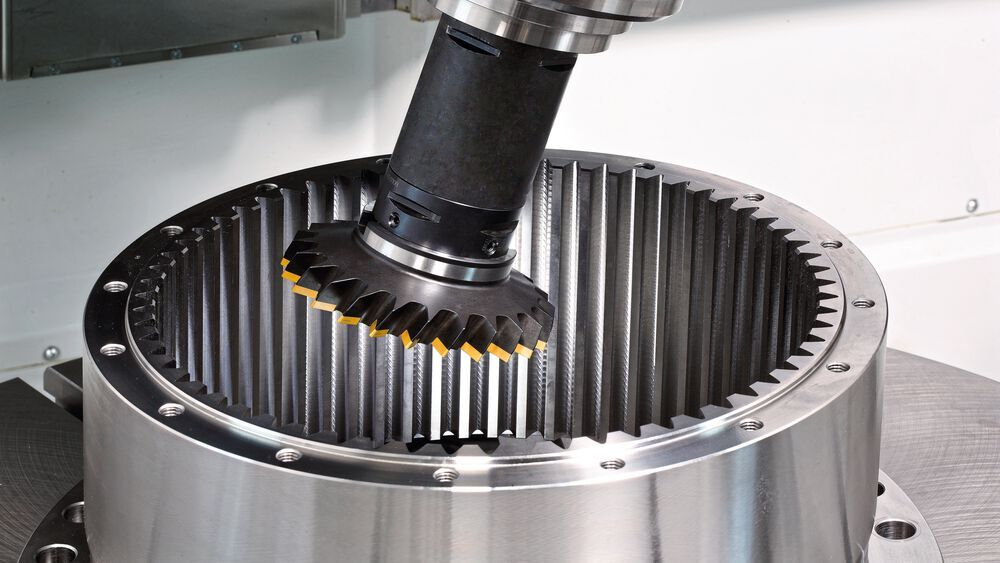 Power Skiving bei der GROB AG Nebikon