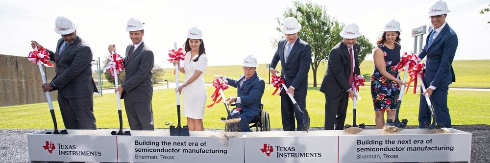 Texas Instruments baut vier neue 300-mm-Fabs in Sherman