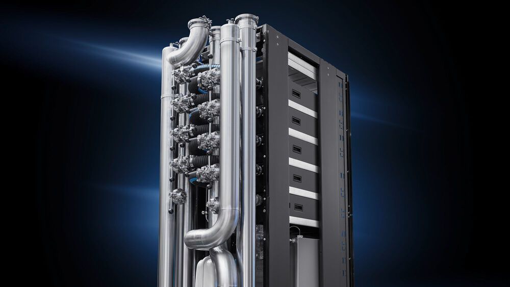 Rittal bringt 1 Megawatt Kühlung in einem Rack unter