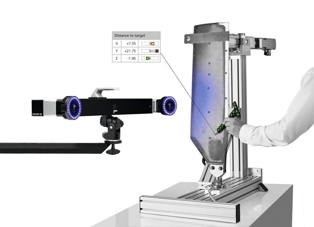 High-resolution 3D sensor analyses, detects deformation || Picture 3 / 3
