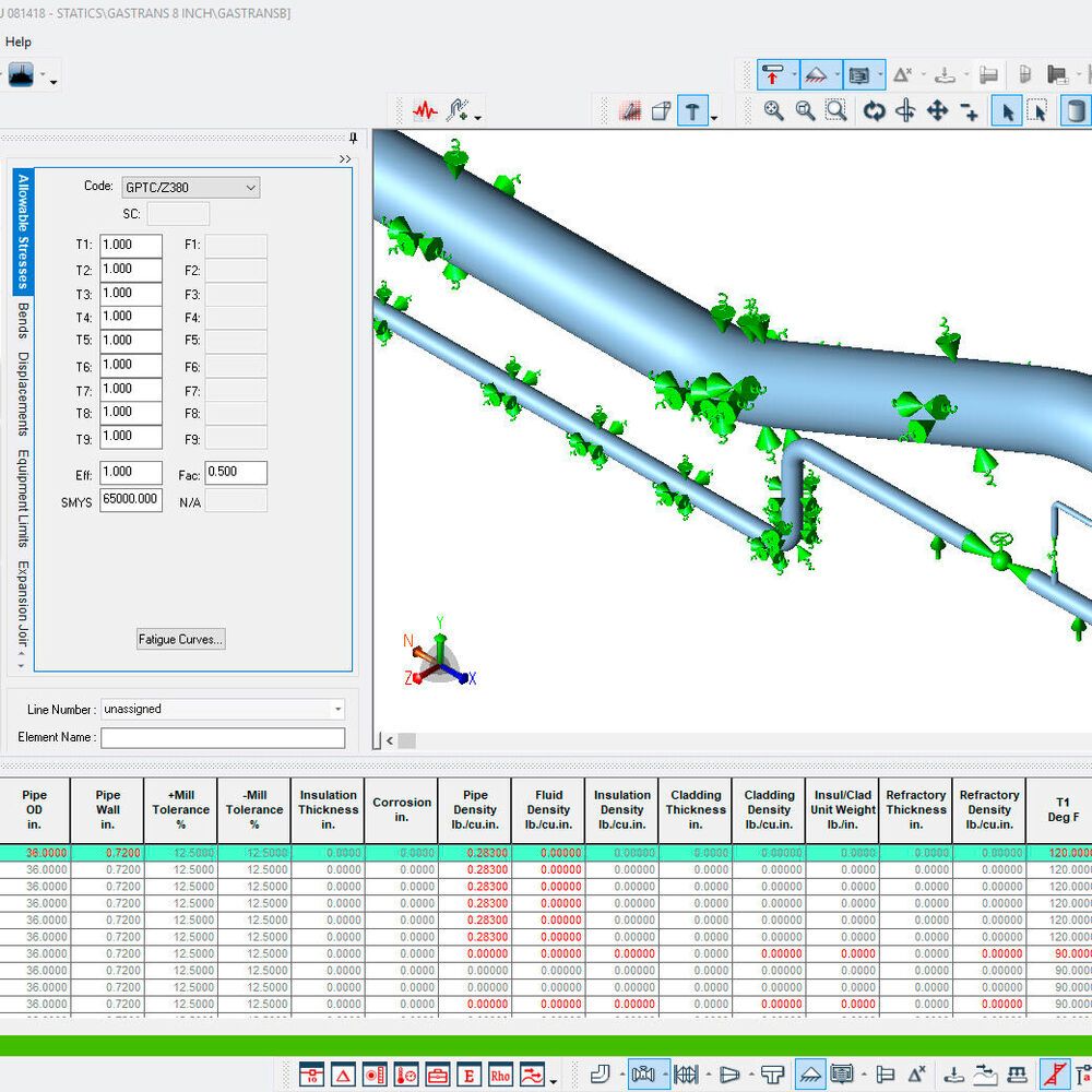 Caesar II erfüllt jetzt die Wasserstoff-Rohrleitungs- und Pipeline-Norm