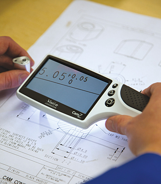 Digital magnifier robust enough for production environments