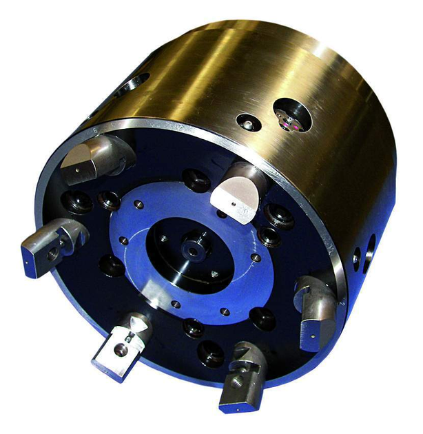 Hydraulisch ausgleichende Spannfutter für dünnwandige unrunde Teile