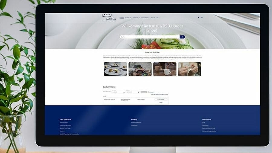 B2B-E-Commerce: Wie Kahla Porzellan die Kundenbindung stärken will