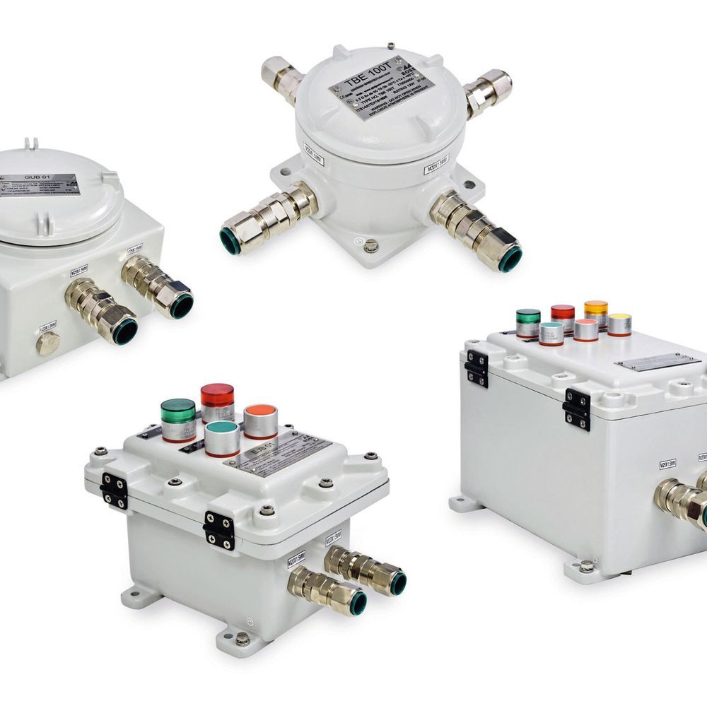 Ex d-Gehäuse für den Einsatz in explosionsgefährdeten Bereichen