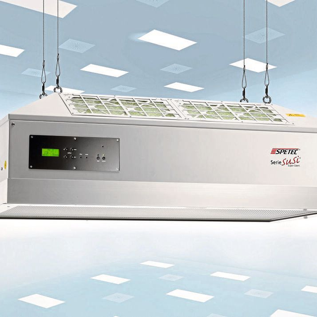 Kostengünstige Reinraumtechnik - Laminar-Flow-Module | Spetec