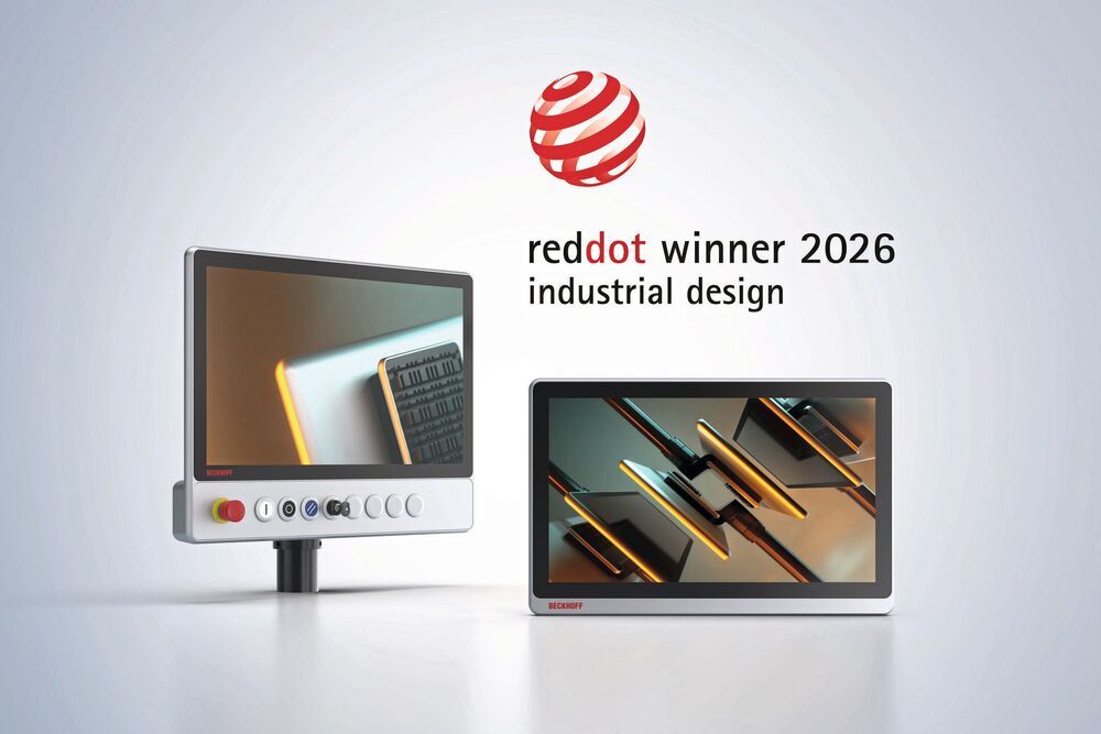 Beckhoff Next-Multitouch-Panels gewinnen Red Dot Award 2026