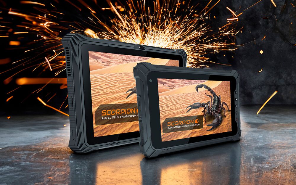 Neue robuste Tablets für Logistik und Industrie