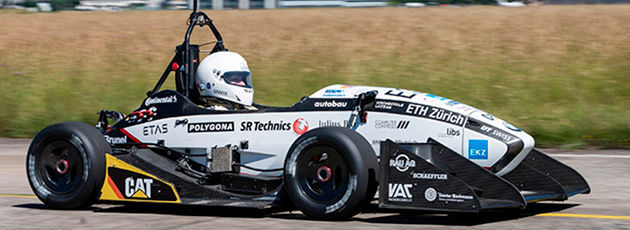 Elektro-Rennwagen beschleunigt in 1,5 Sekunden von 0 auf 100 km/h