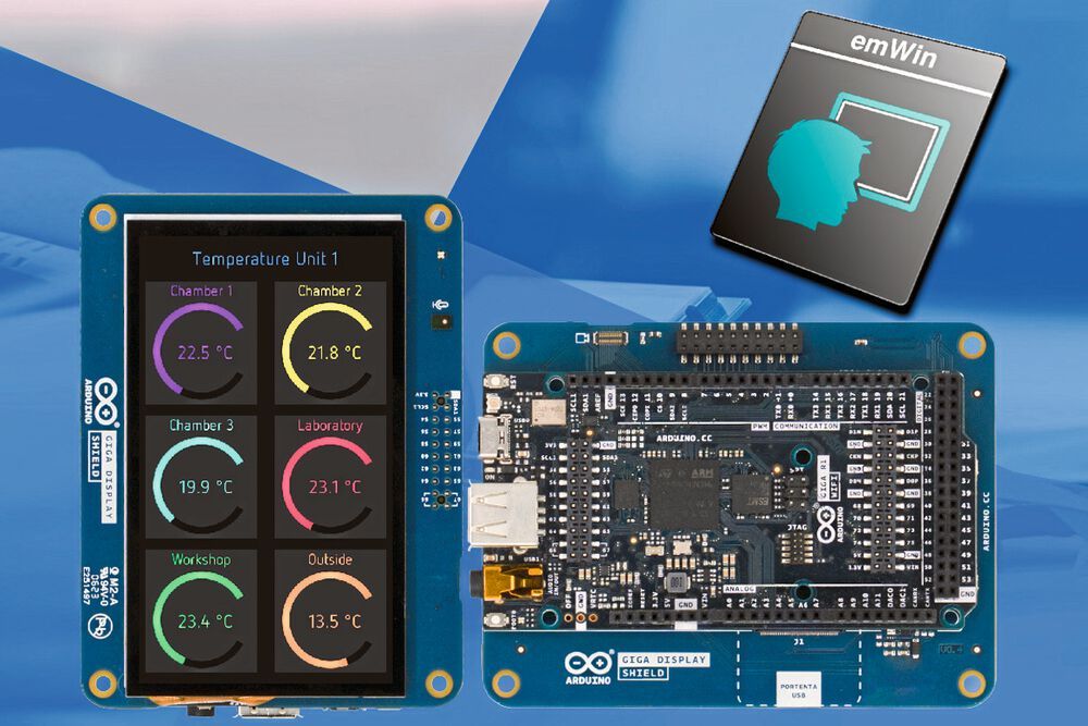 Segger integriert emWin in Arduino-Plattform: Einfache GUI-Entwicklung